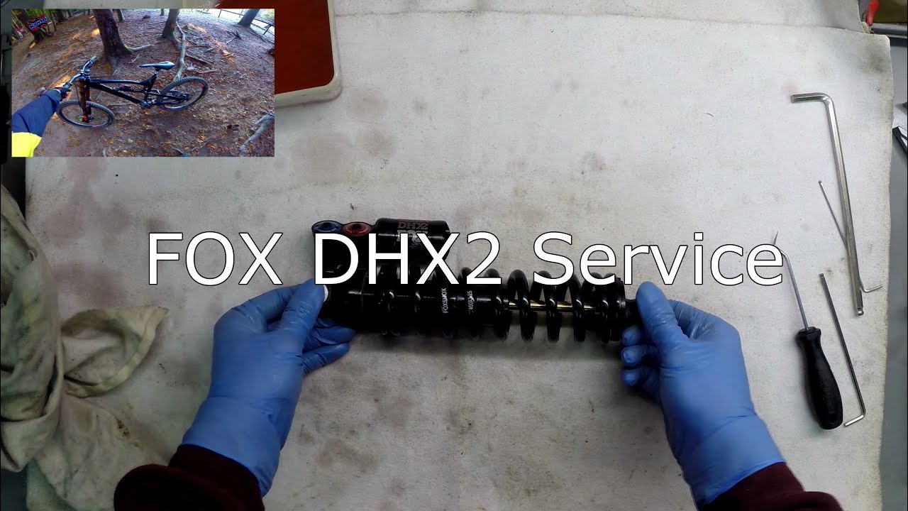 FOX DHX2 2016-2020 Service + Testride - YouTube