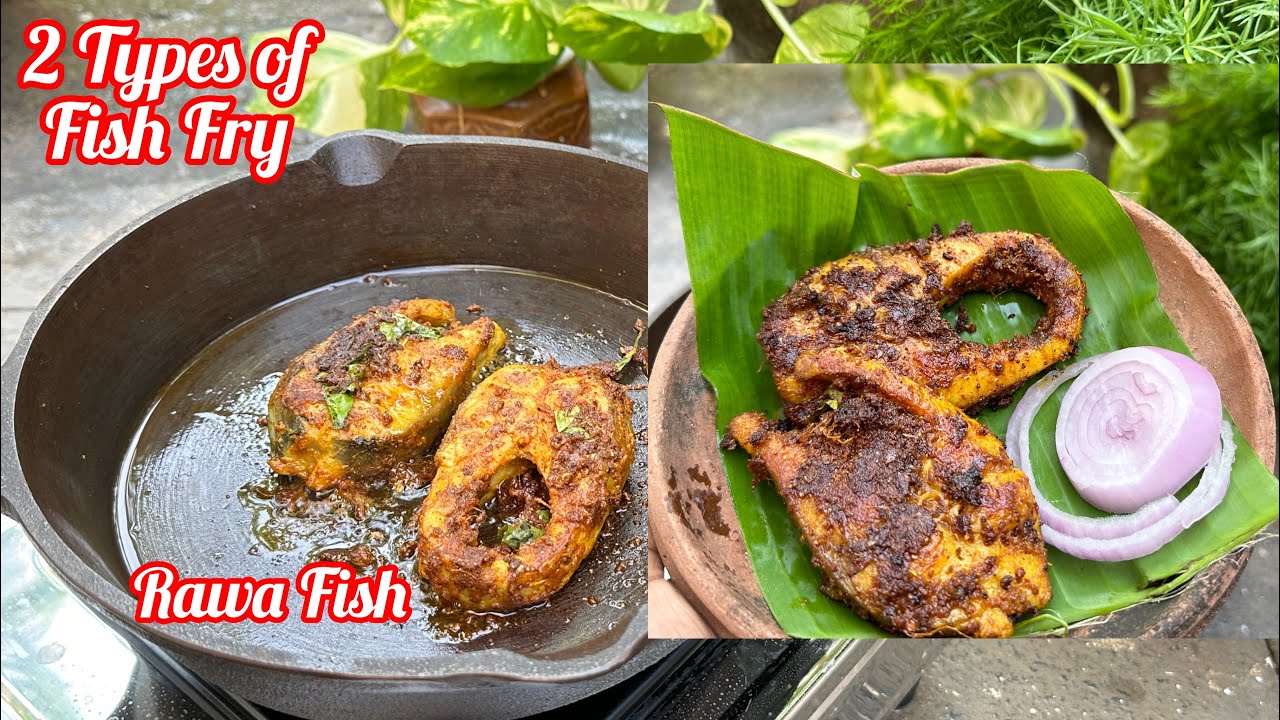 2 Ways of Fish Fry | Fish Fry | Rawa Fish Fry - YouTube