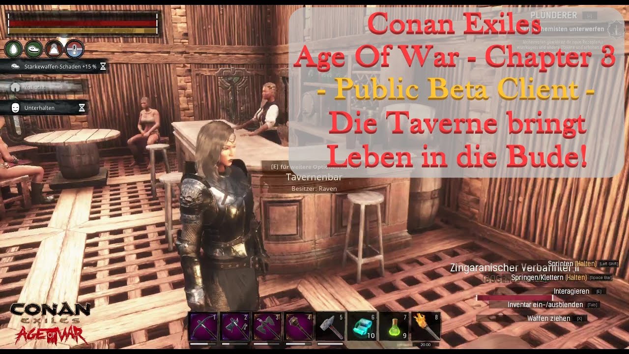 Conan Exiles - Age Of War - Chapter 3 - Public Beta Client - Die ...