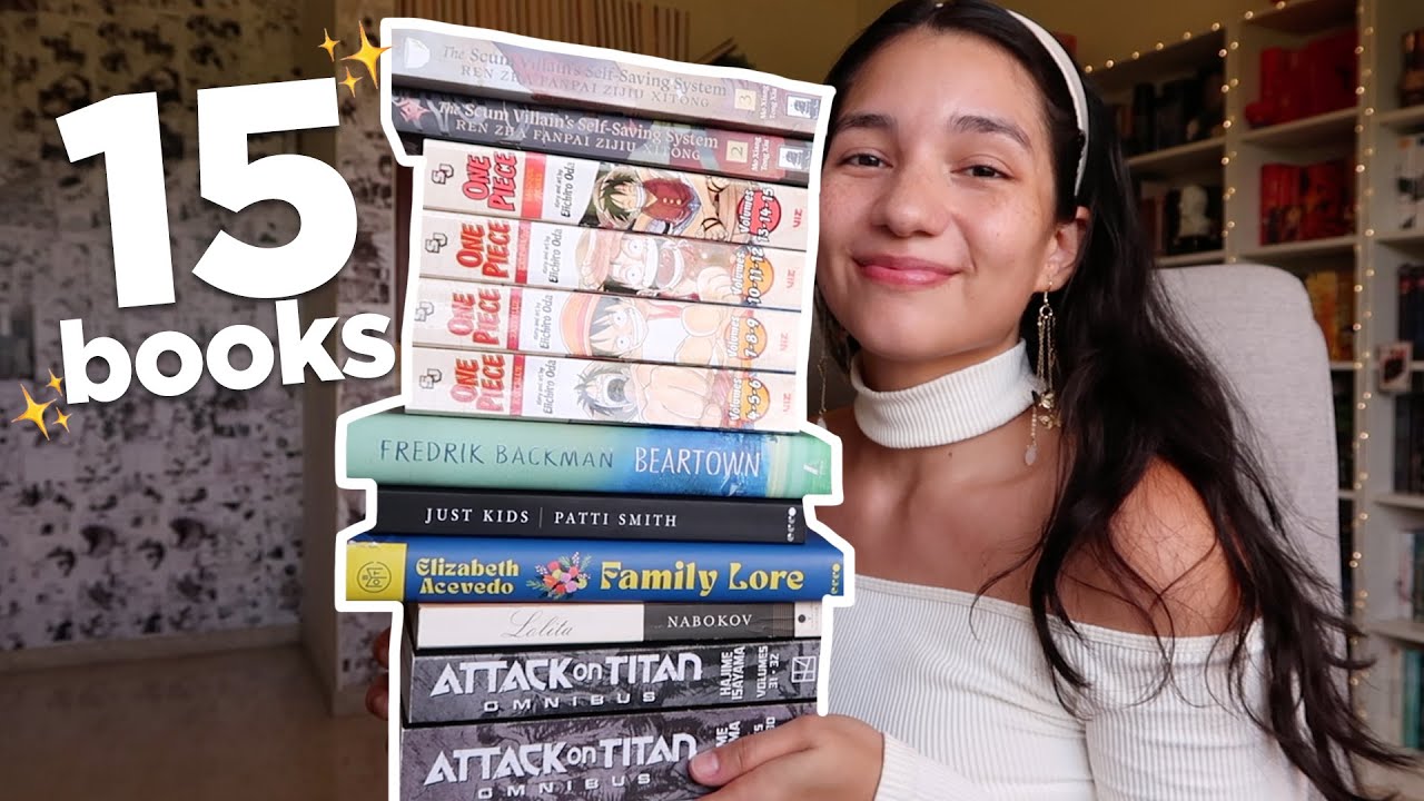 i read 15 books in august 💌 monthly wrap up - YouTube
