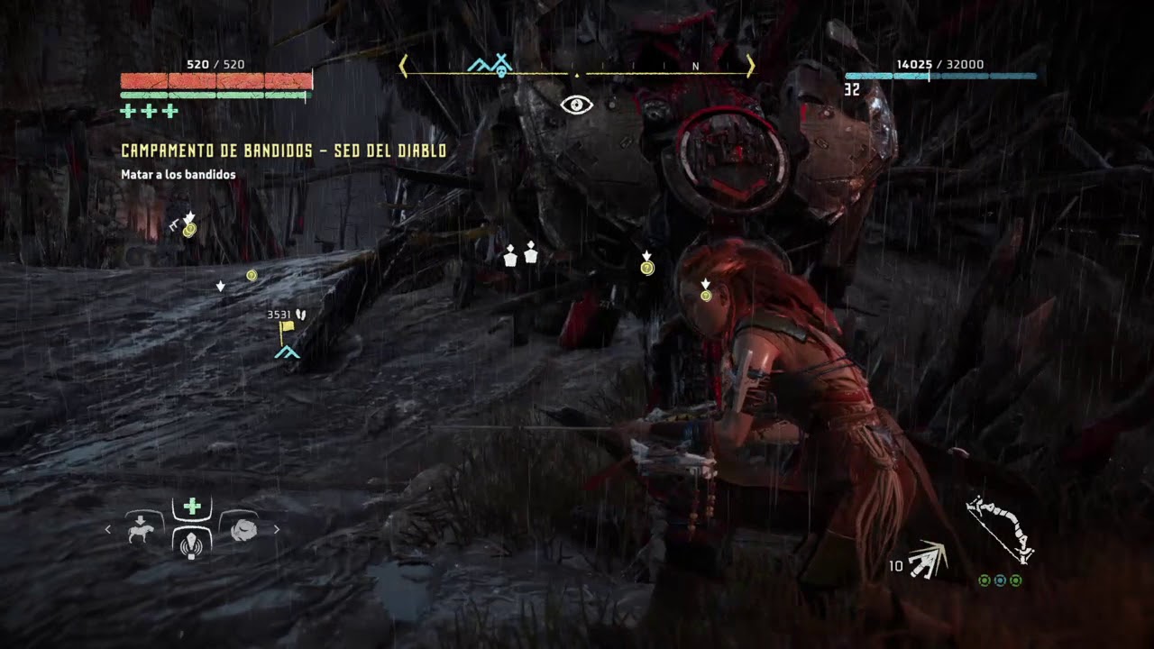 Killing 18 enemies in stealth mode on horizon zero dawn - YouTube