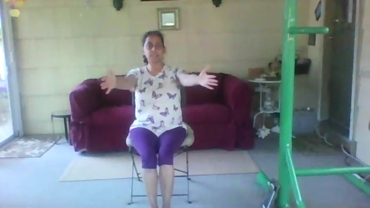 Clases gratis de Yoga en silla en Julio 2020 - YouTube