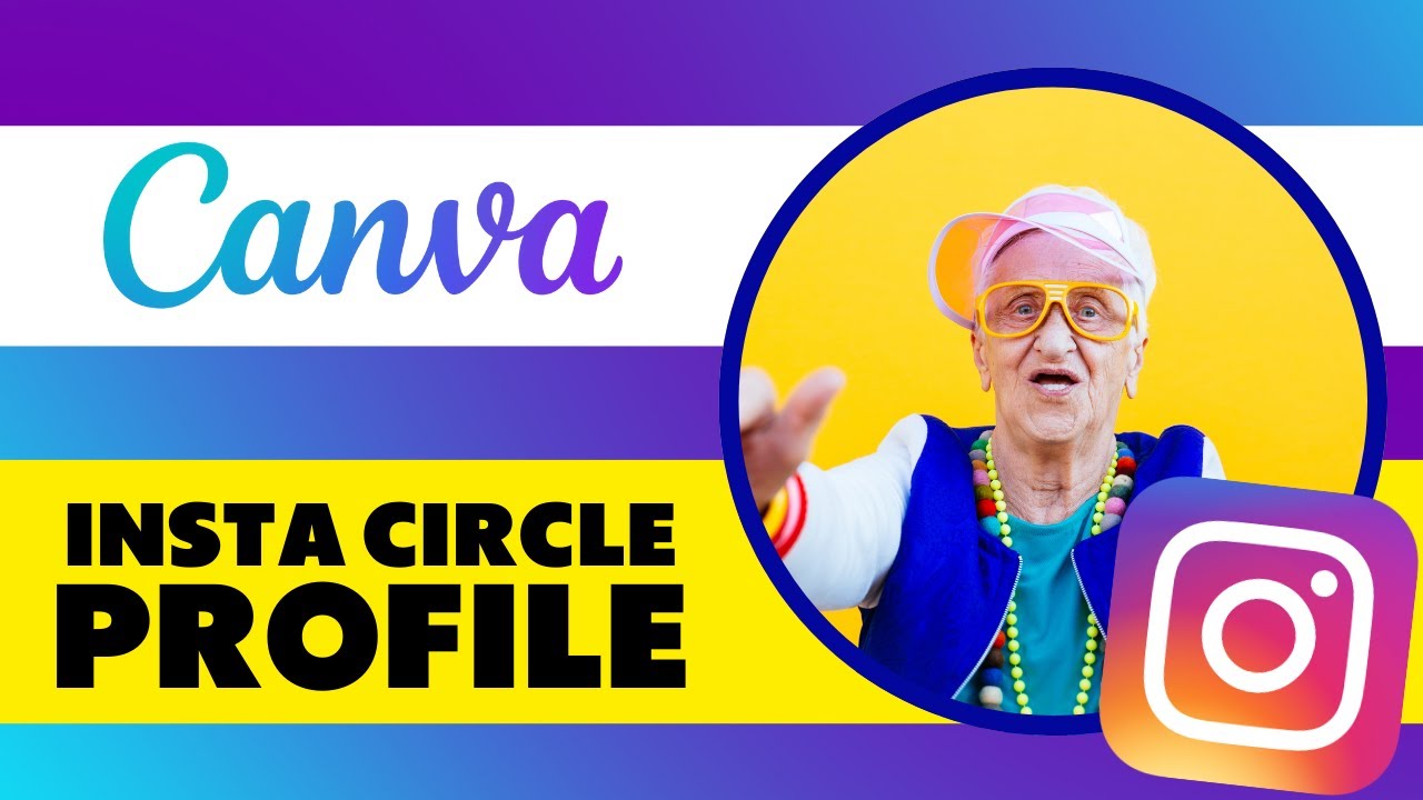 How to Put a Circle Around Your Instagram Profile Picture - YouTube