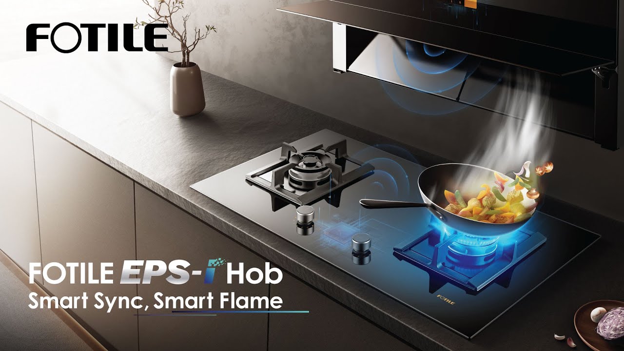 FOTILE EPS-i Series Gas Hob - Smart Sync, Smart Flame - YouTube