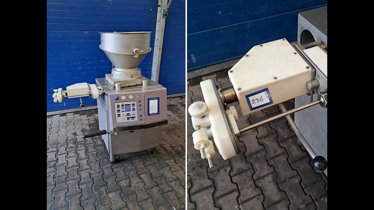 1104-306: Handtmann vacuum filling machine with Handtmann linking and ...