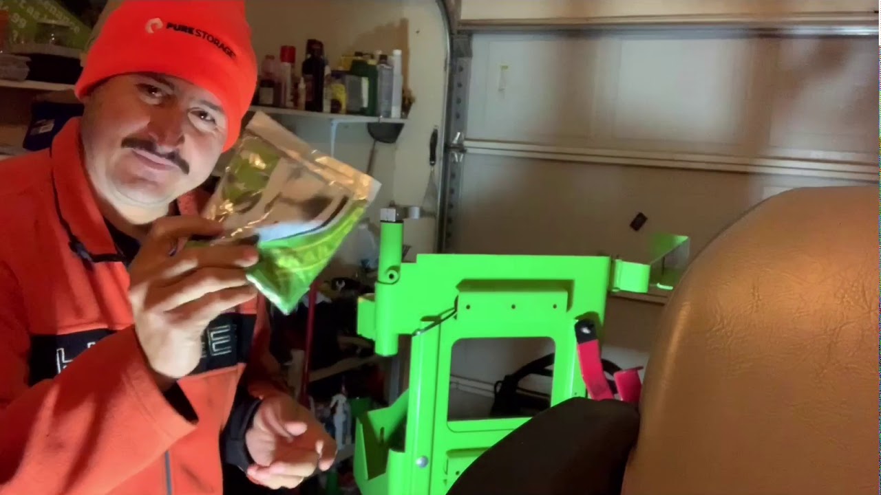 Green Touch backpack blower Rack Lock Repair - YouTube