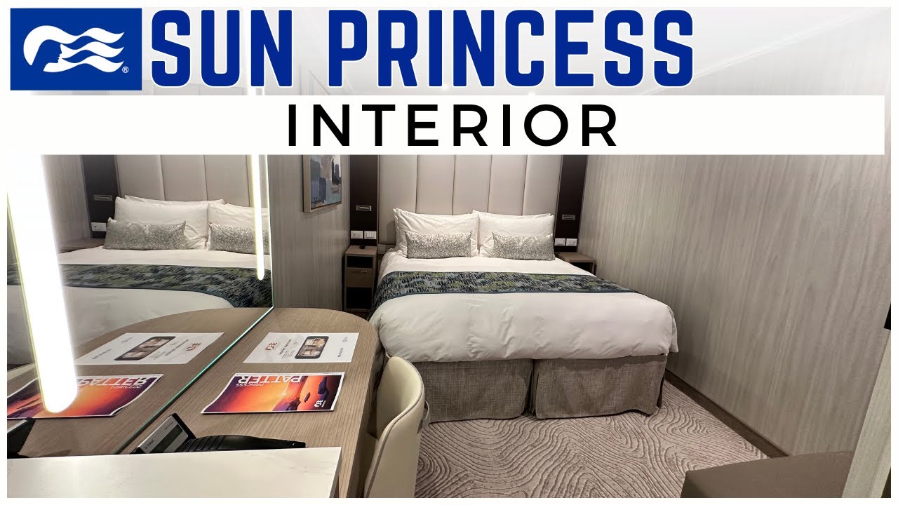 SUN PRINCESS | Interior Stateroom Quick Tour - YouTube