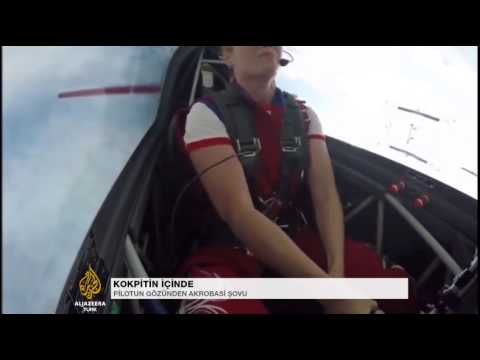 Kokpitte: Pilotun gözünden akrobasi şovu