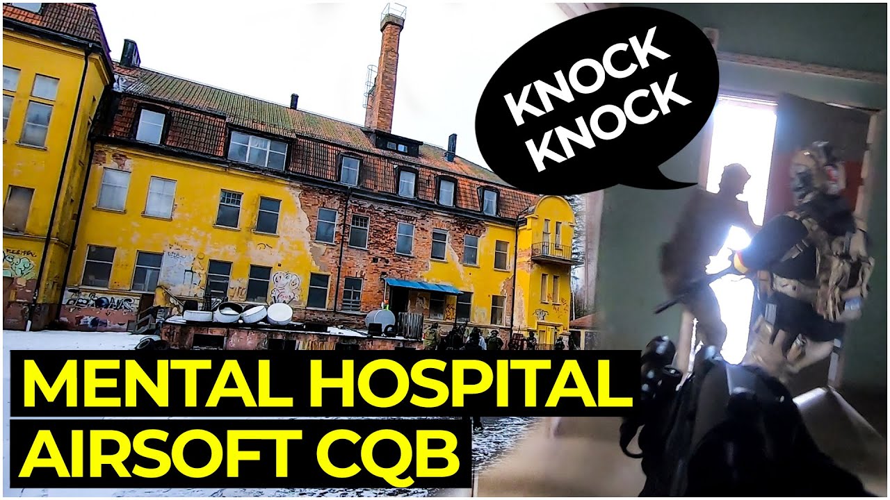 CQB Airsoft, first time in this massive CQB field. - YouTube