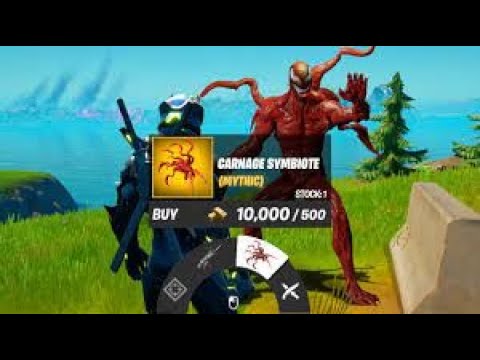 *NEW* Venom/Carnage MYTHIC in Fortnite (Location and how to get it ...