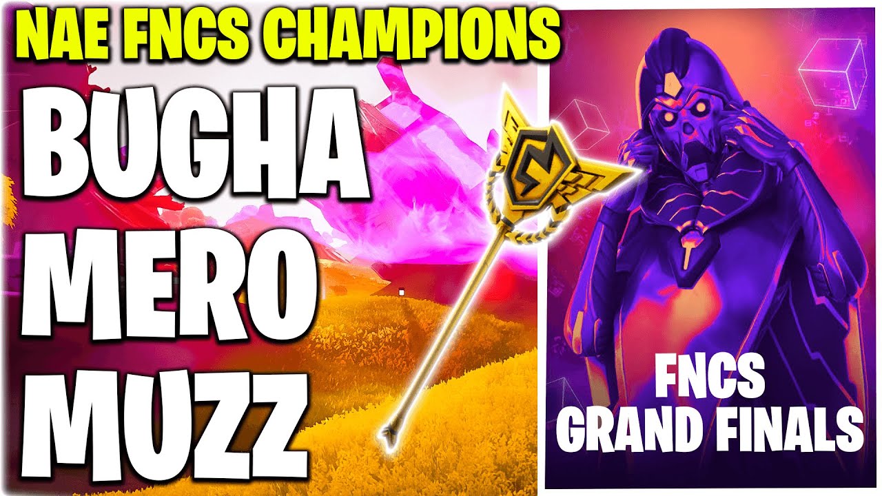 Bugha Wins FNCS Finals NAE With Mero & Muz (Fortnite) - YouTube