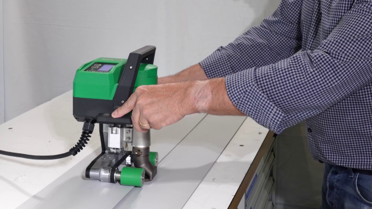 Leister Tutorial | Correct handling in case of change welding direction ...