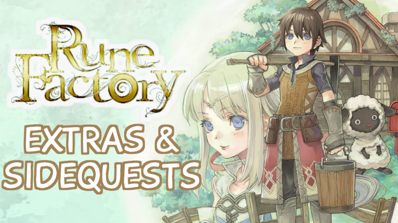 Rune Factory 1 - All Sidequests Compilation - YouTube
