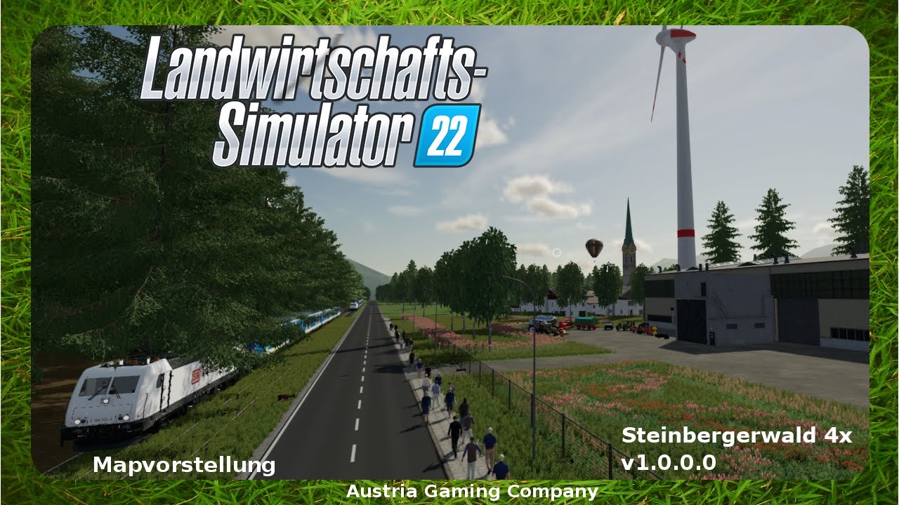 LS22 Mapvorstellung ★ Steinbergerwald v1.0.0.0 ★ 4-fach - YouTube