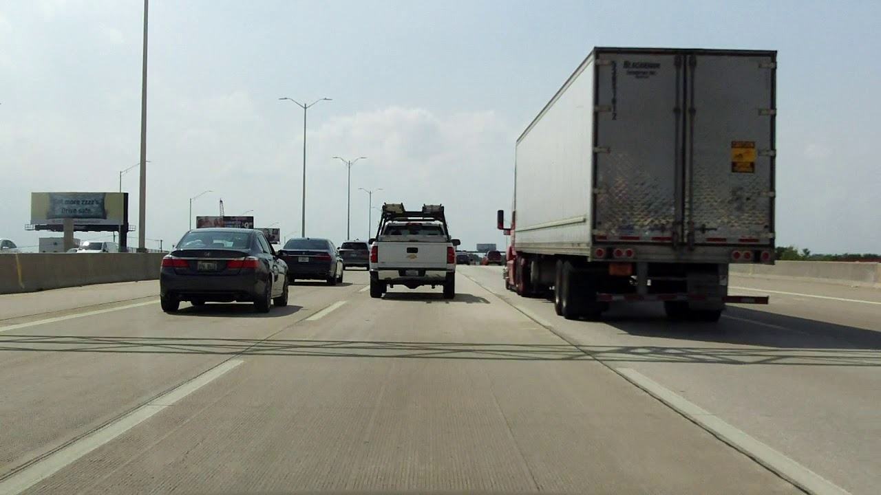 Jane Addams Memorial Tollway (Interstate 90 Exits 78 to 68) westbound ...