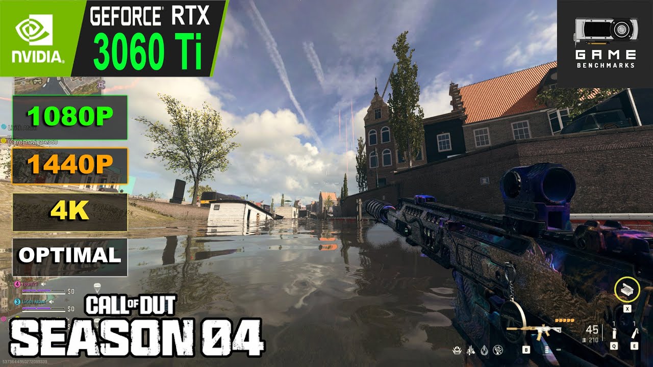 RTX 3060 Ti | COD Warzone Season 4 Vondel Map | 1080P, 1440, 4K ...