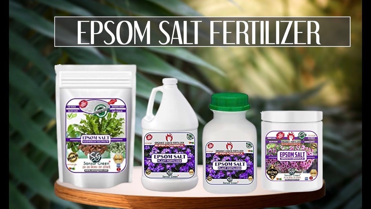 Sansar Green Epsom Salt Magnesium Sulphate Powerful Organic Fertilizer ...