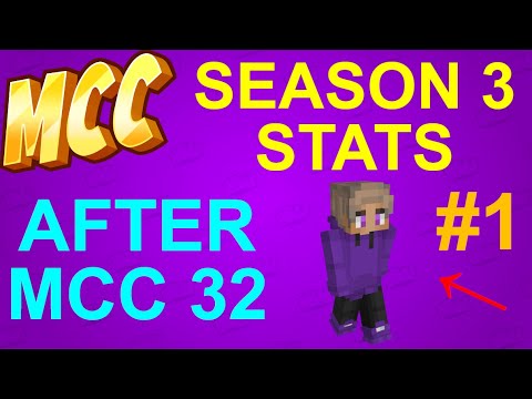 MCC SEASON 3 PRE-MCC 33 STAT SUMMARY - YouTube