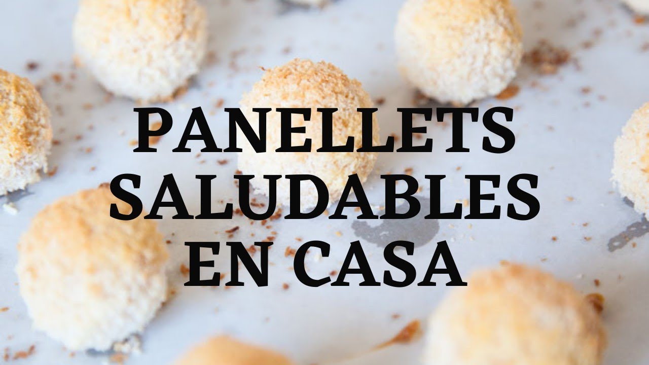 🤤PANELLETS saludables en casa😜 - YouTube