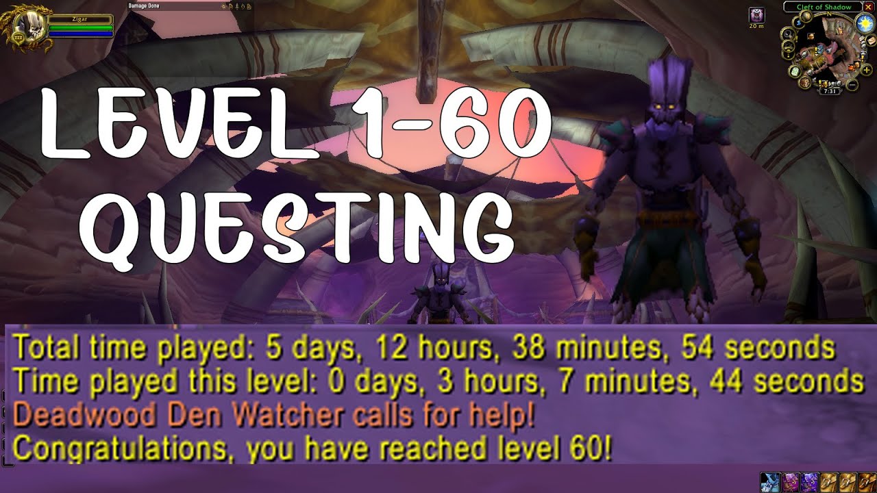 WoW TBC Classic: Tips Leveling 1-60 for New Player - YouTube