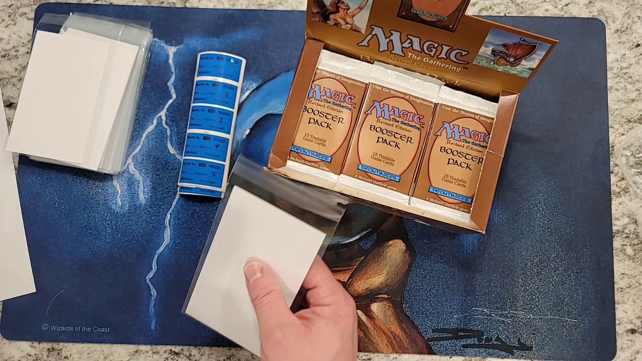 MTG Revised Booster Box Break Jan 2021 - YouTube