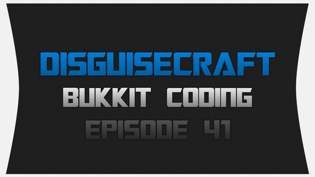 Bukkit Coding ~ Episode 41: DisguiseCraft - YouTube