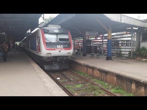 Class S 14 No 982 Train arrived to Ragama Railway Station - YouTube
