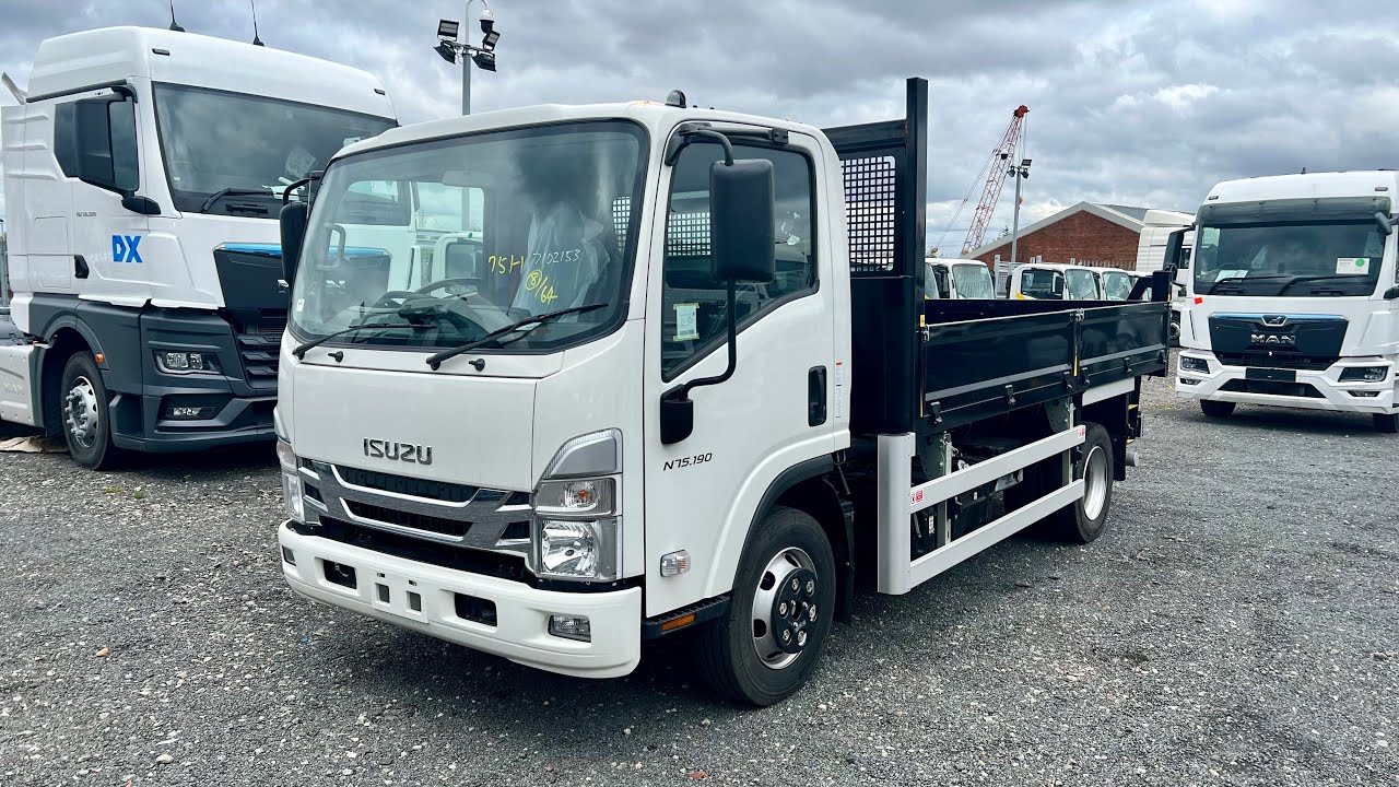 2024 N75.190 ISUZU GRAFTER TIPPER - INSULATION & CHUTES - NEW - YouTube