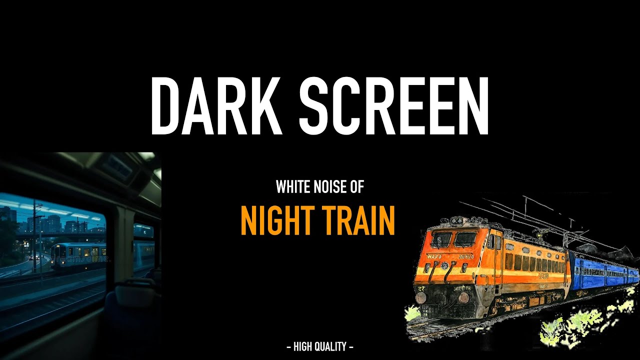 Night Train White Noise for Deep Sleep - YouTube