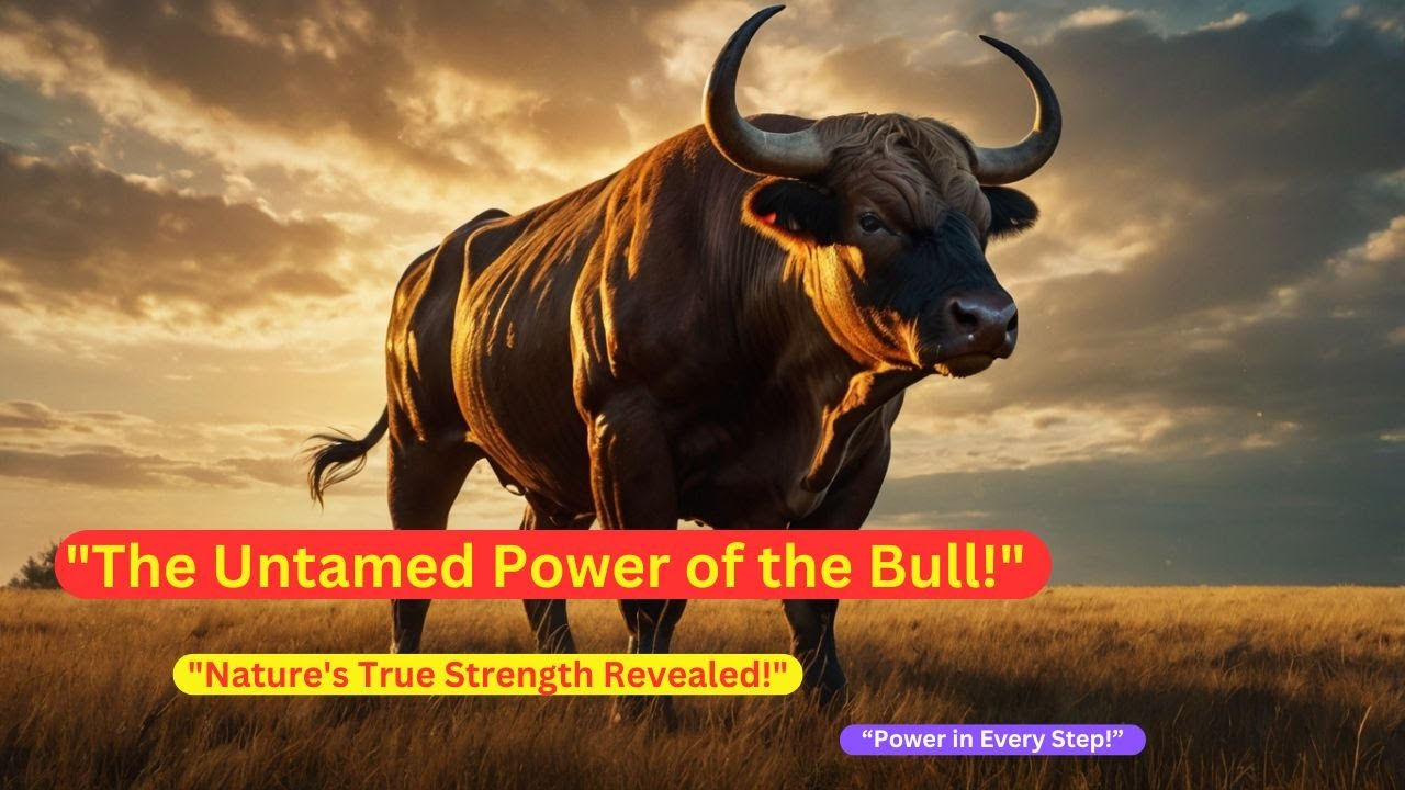 The Majestic Bull: Strength and Grace in Nature's Pastures 🐂🌄 - YouTube