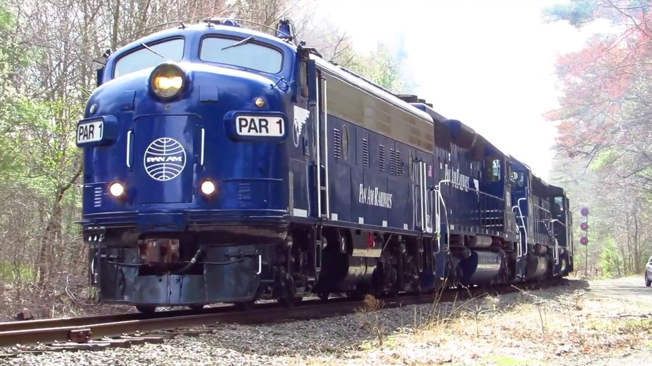 Chasing the Circus Train on Pan Am. Special Power. - YouTube