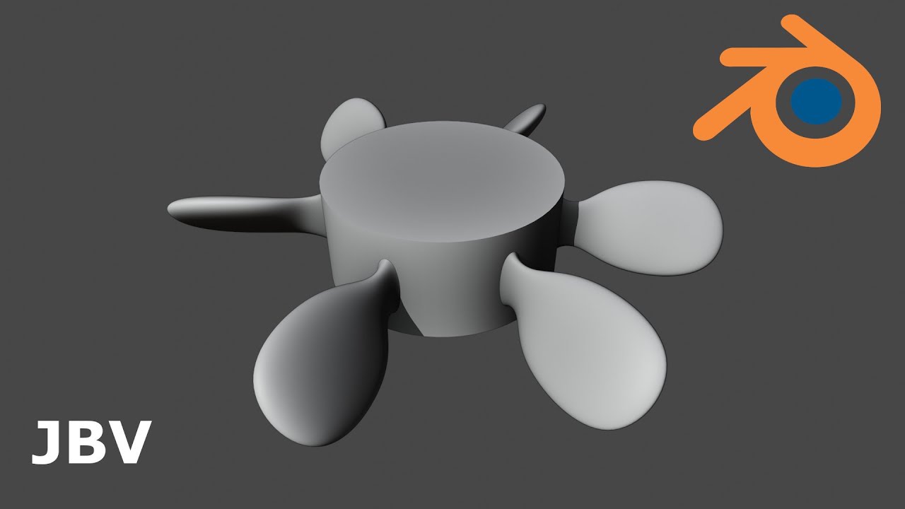 Modeling a fan blade - Blender 2.9 - YouTube