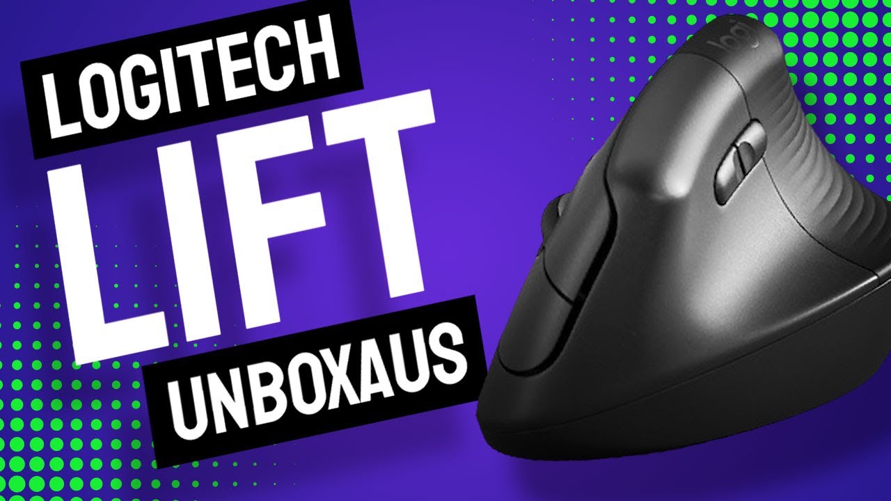 Logitech Lift -pystyhiiri – unboxaus - YouTube