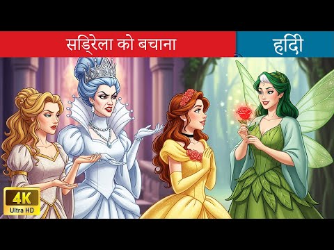 सिंड्रेला को बचाना 👑👸 Rescuing Cinderella in Fairy Tales 🌜 Fairy Tales Hindi