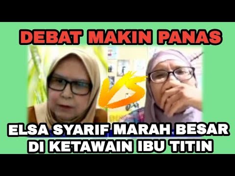 Terbaru !! Momen Elsa Syarif terdiam di skakmat Bu titin gara-gara ...