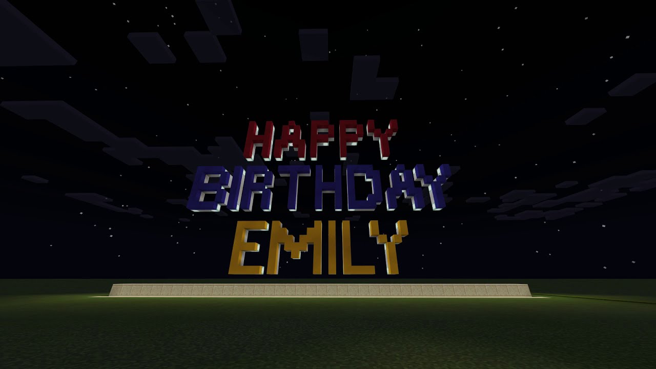 Happy Birthday Song in Minecraft Bedrock - Happy Birthday Nekotendo ...