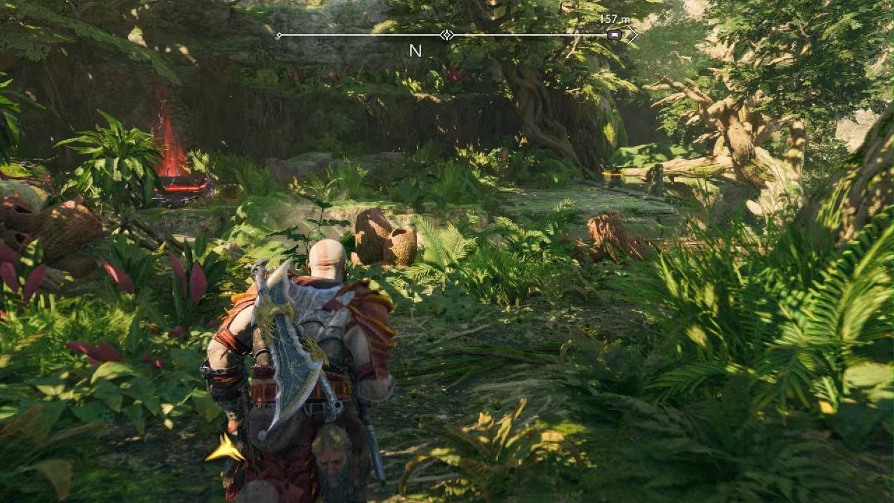God of War Ragnarök Bird Flying Into Kratos And Dies - YouTube