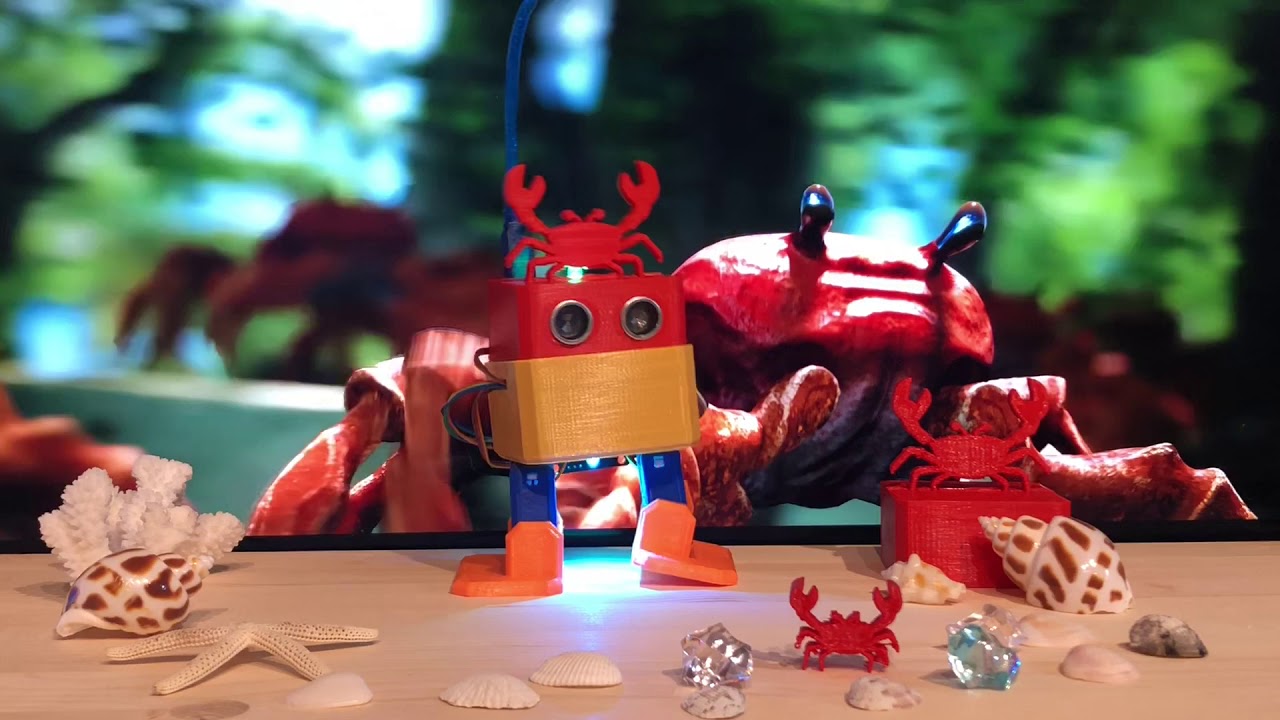 Exceed Robotics - Dancing Robot - Crab on the beach by Tyler Patfong ...
