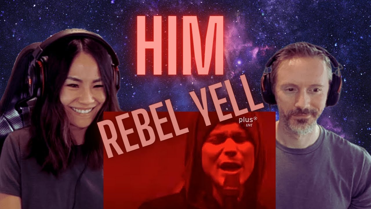 HIS VOICE TOOK OFF!!! | Our Reaction to HIM - Rebel Yell - YouTube