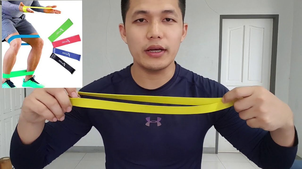 Rubberband exercise - YouTube