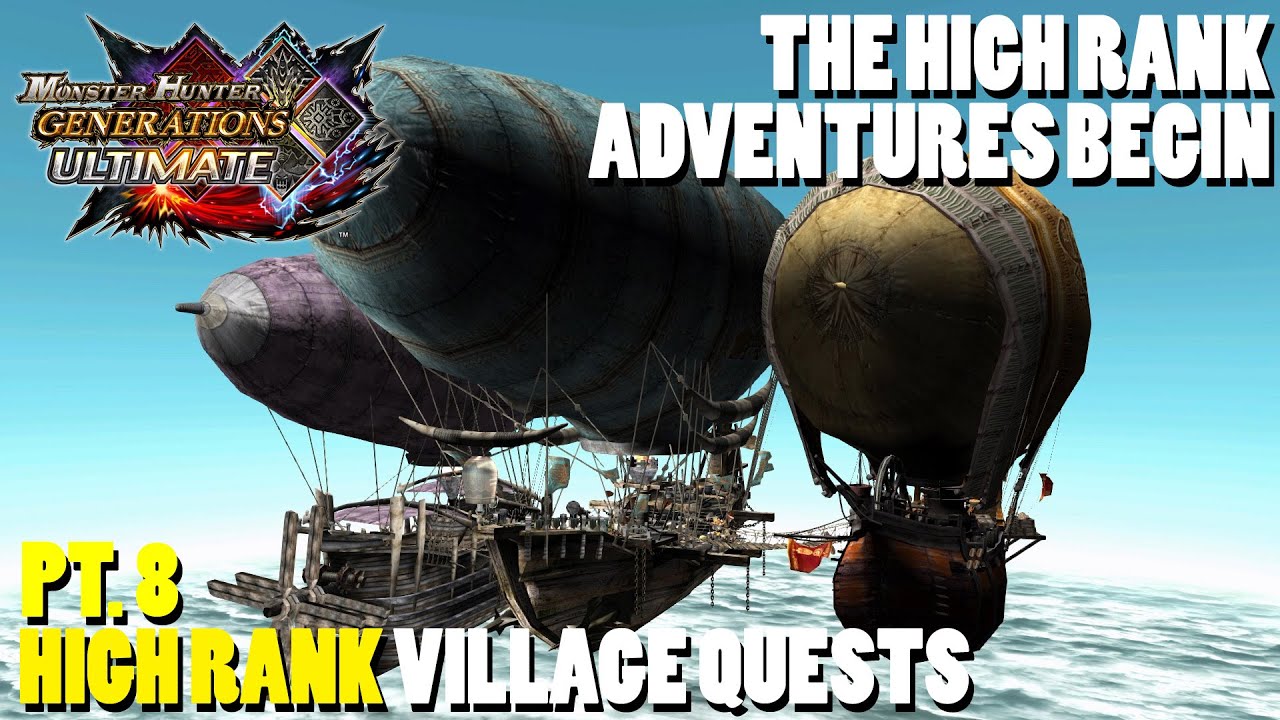 OFFICIALLY IN HIGH RANK!! TIME TO GET TO WORK | [MHGU] High Rank ...