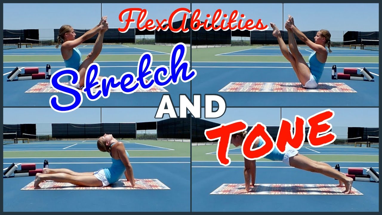 10 MIN STRETCH & TONE ROUTINE | FlexAbilities - YouTube