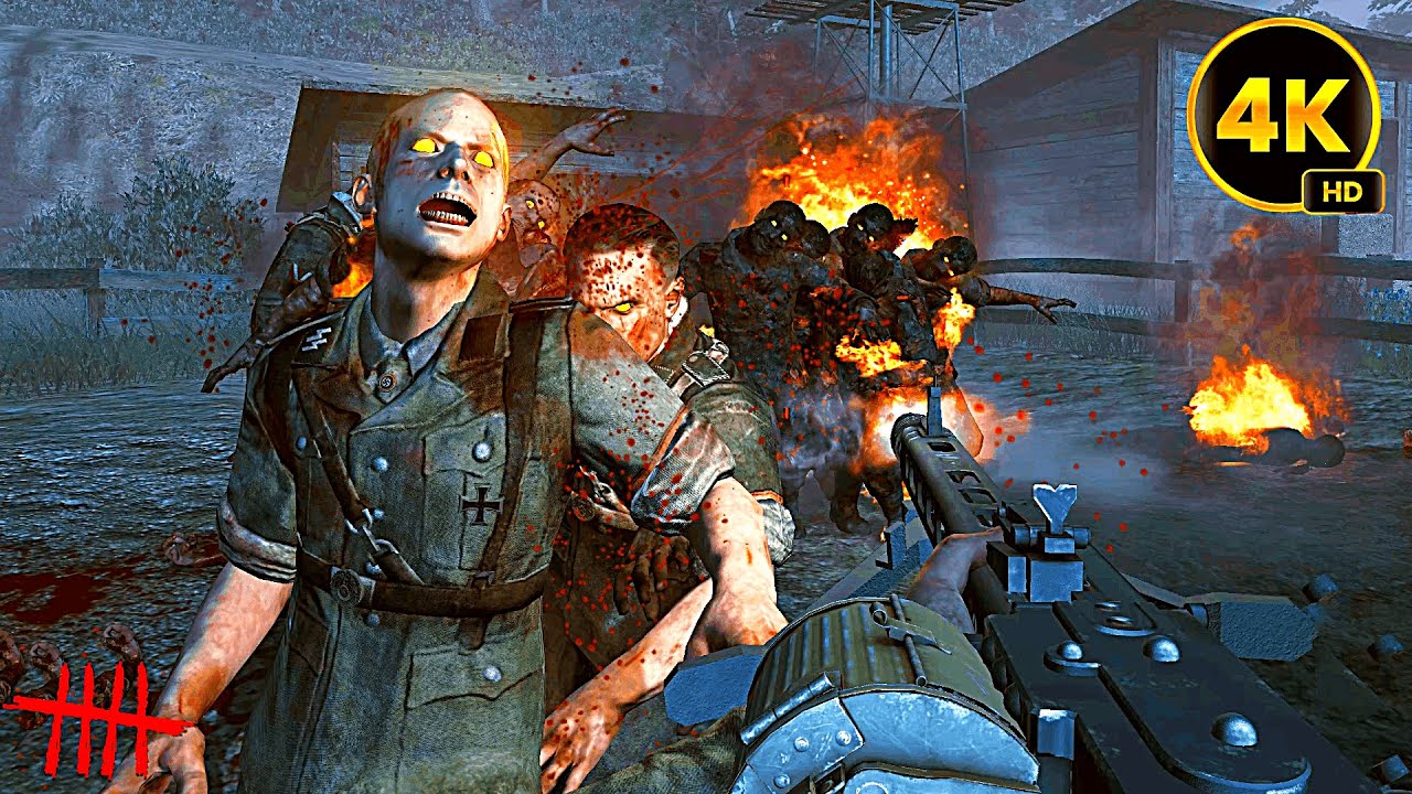 WORLD AT WAR ZOMBIES: FARM NACHT STYLE (CUSTOM ZOMBIES) - YouTube