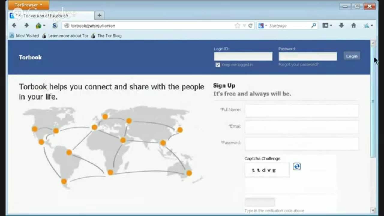 The Hidden Internet- TOR Book like Facebook, but better! ;) - YouTube