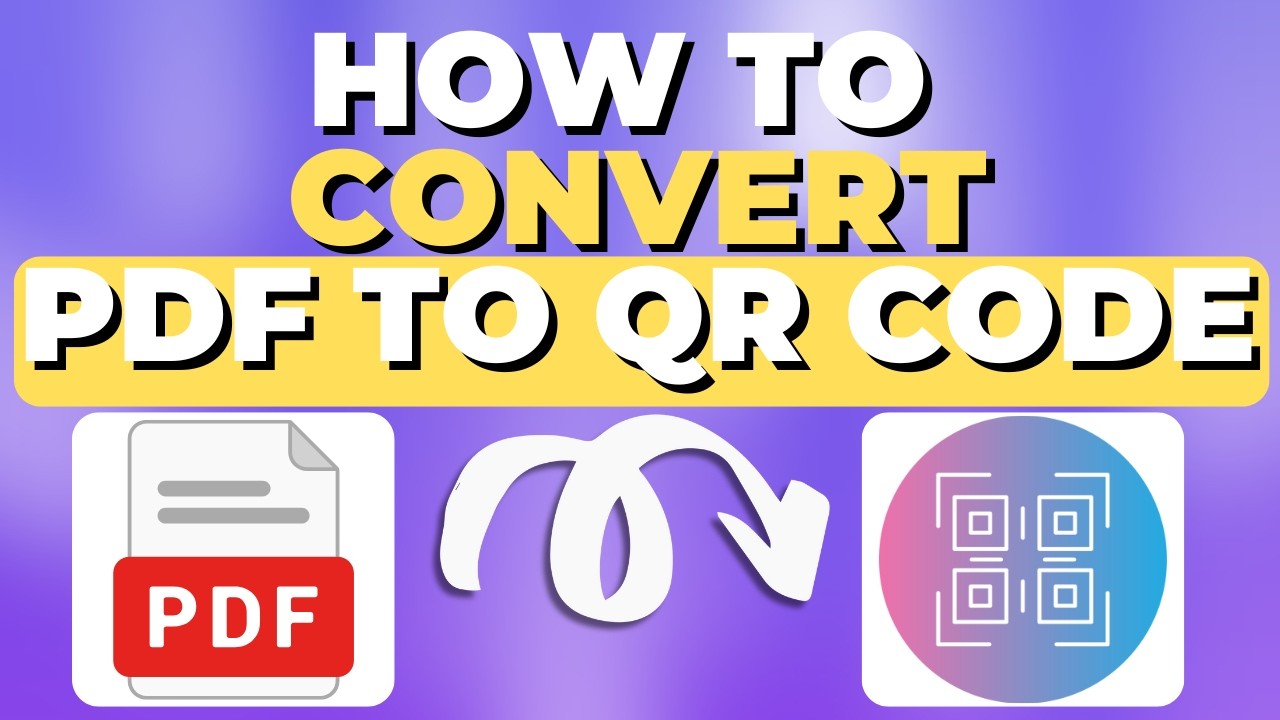 How To Turn Any PDF into a QR Code in Seconds (free) - YouTube