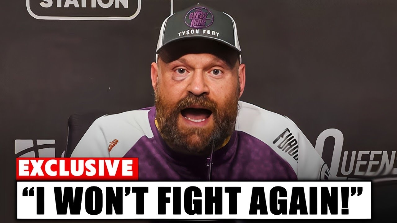 "BREAKING! Tyson Fury Stuns the World with Unexpected Retirement! Watch ...