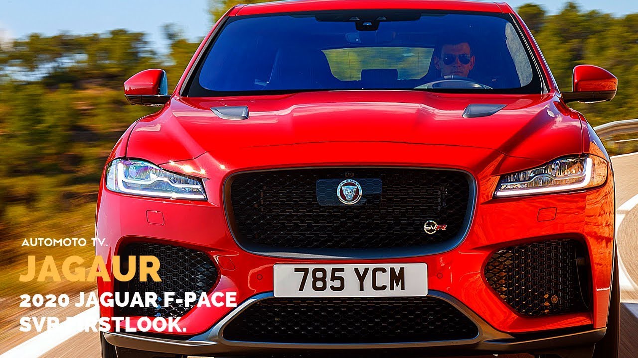 2020 Jaguar F-PACE SVR 550PS AWD Firenze Red | Driving Experience ...