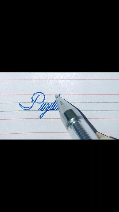 Payton write ️ in beautiful cursive style #calligraphy #handwriting ...