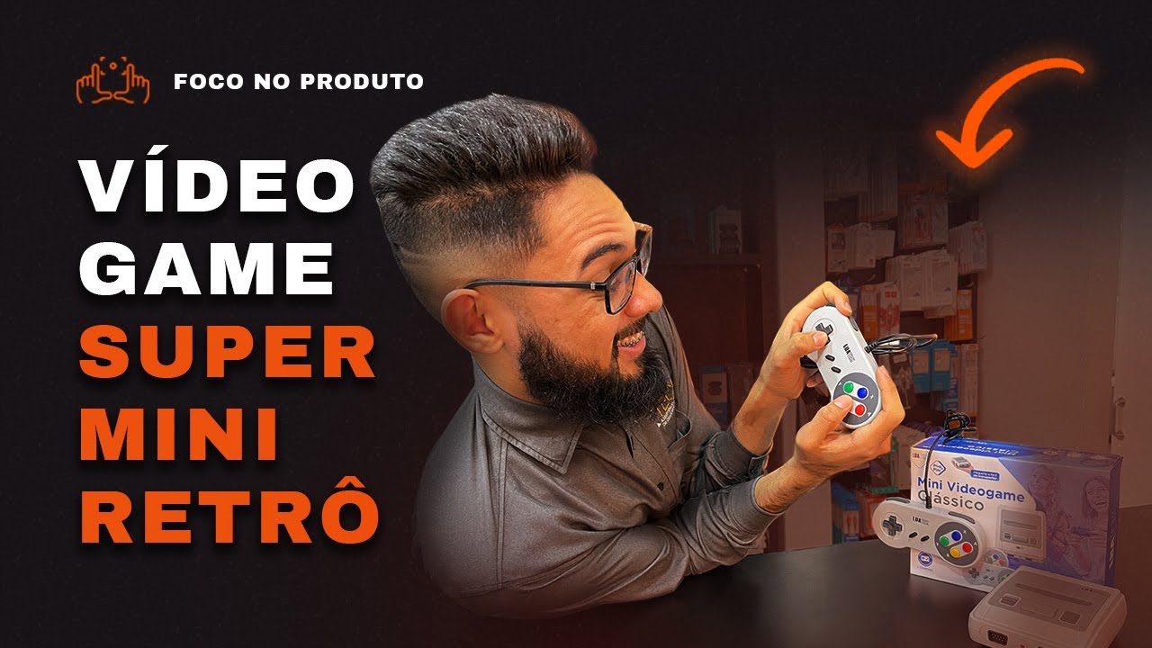 Super Nitendo Mini Retrô - NOSTALGIA TOTAL - YouTube