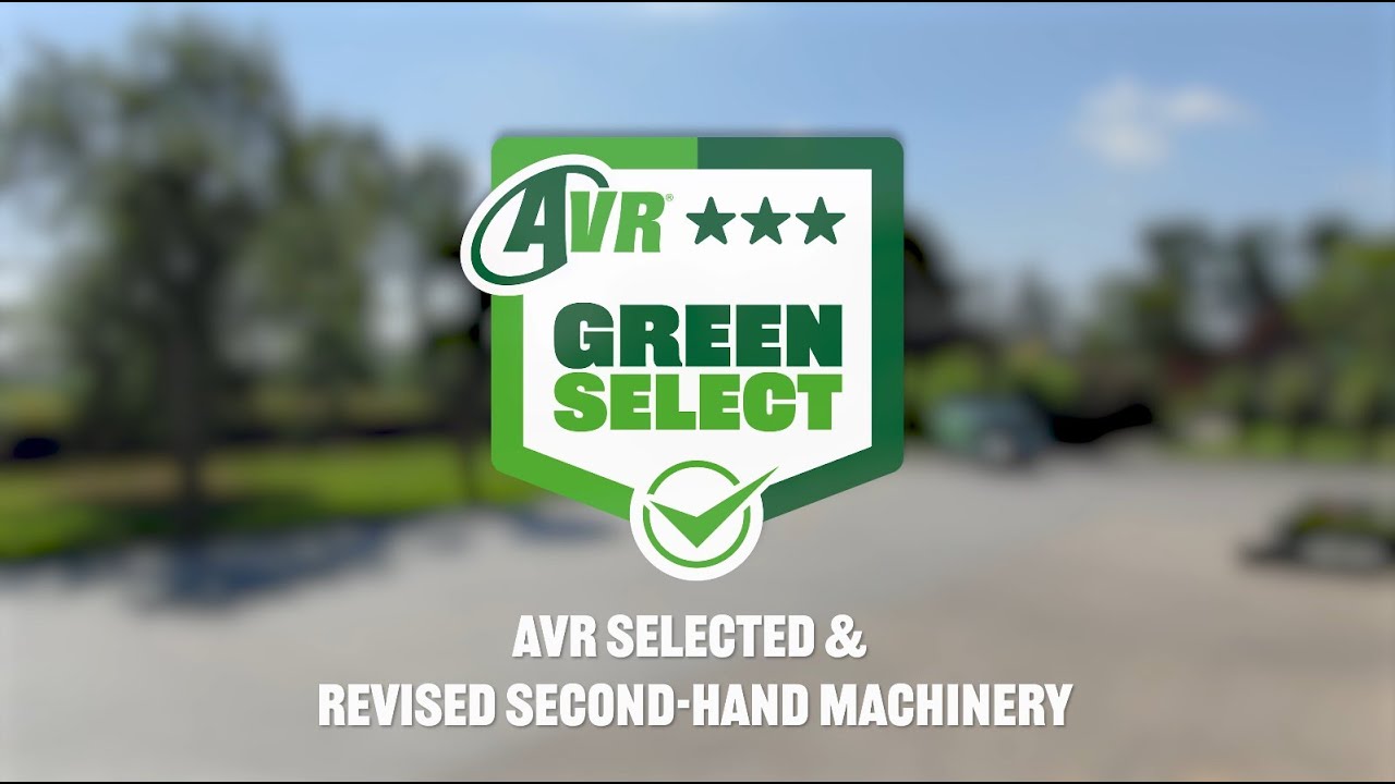 AVR Green Select | AVR selected & revised second-hand machinery - YouTube
